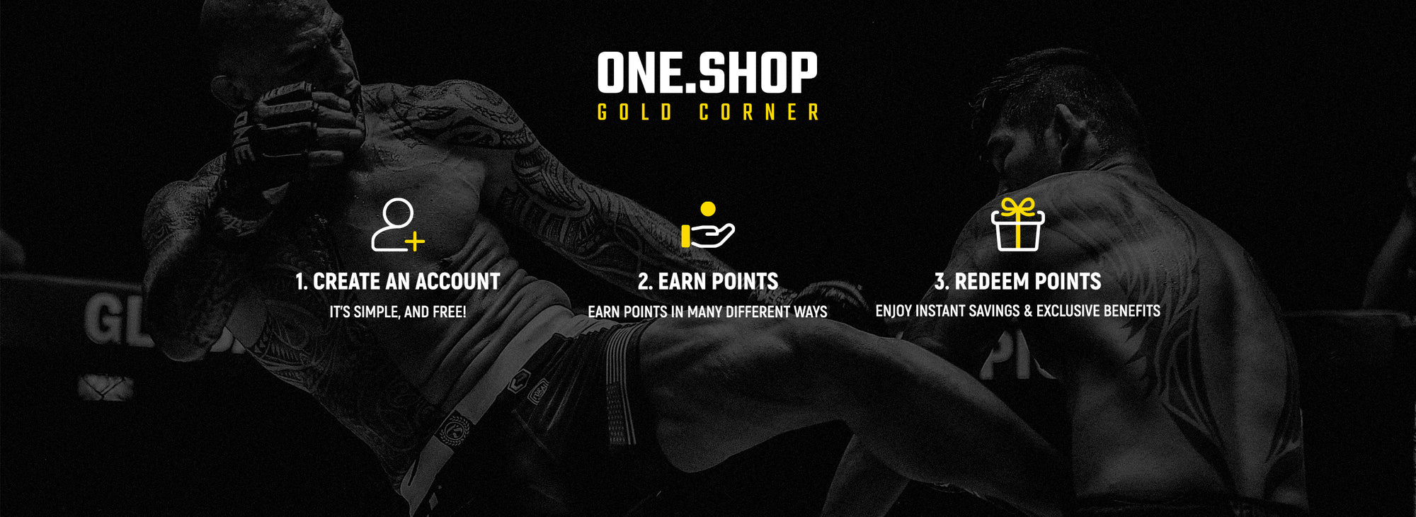Gold Corner – ONE.SHOP | The Official Online Shop of ONE Championship