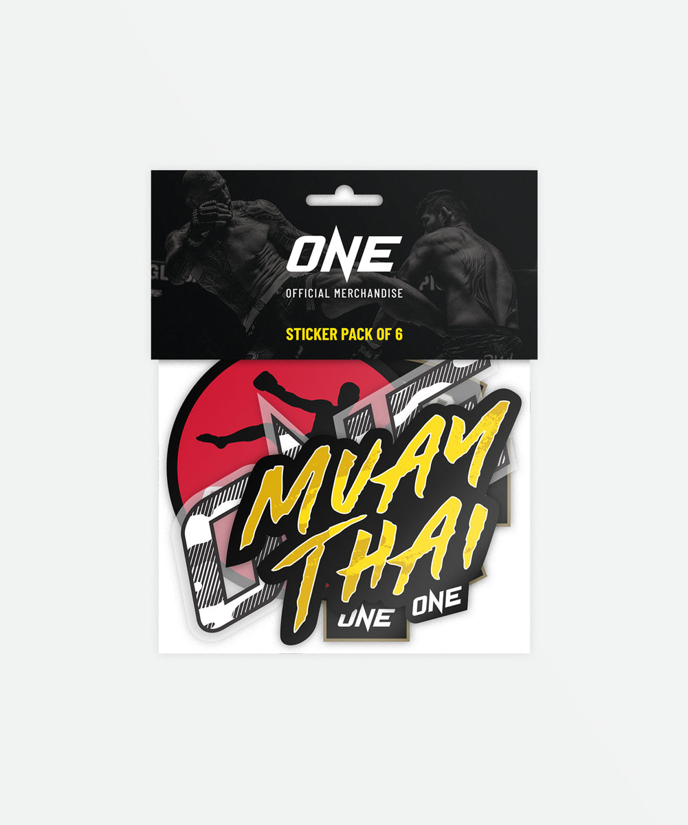 Martial Arts Stickers - Pack of 6 | ONE Championship – ONE.SHOP | The ...