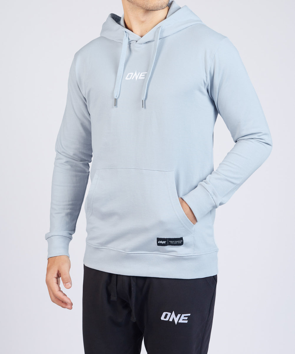 ONE Signature Logo Pullover Hoodie (Blue) | ONE Championship – ONE.SHOP ...