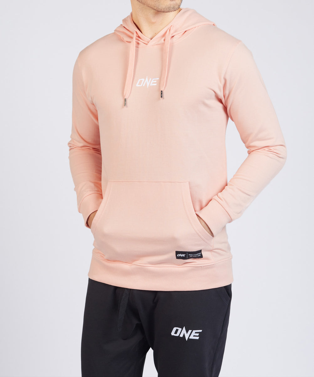 ONE Signature Logo Pullover Hoodie (Pink) | ONE Championship – ONE.SHOP ...