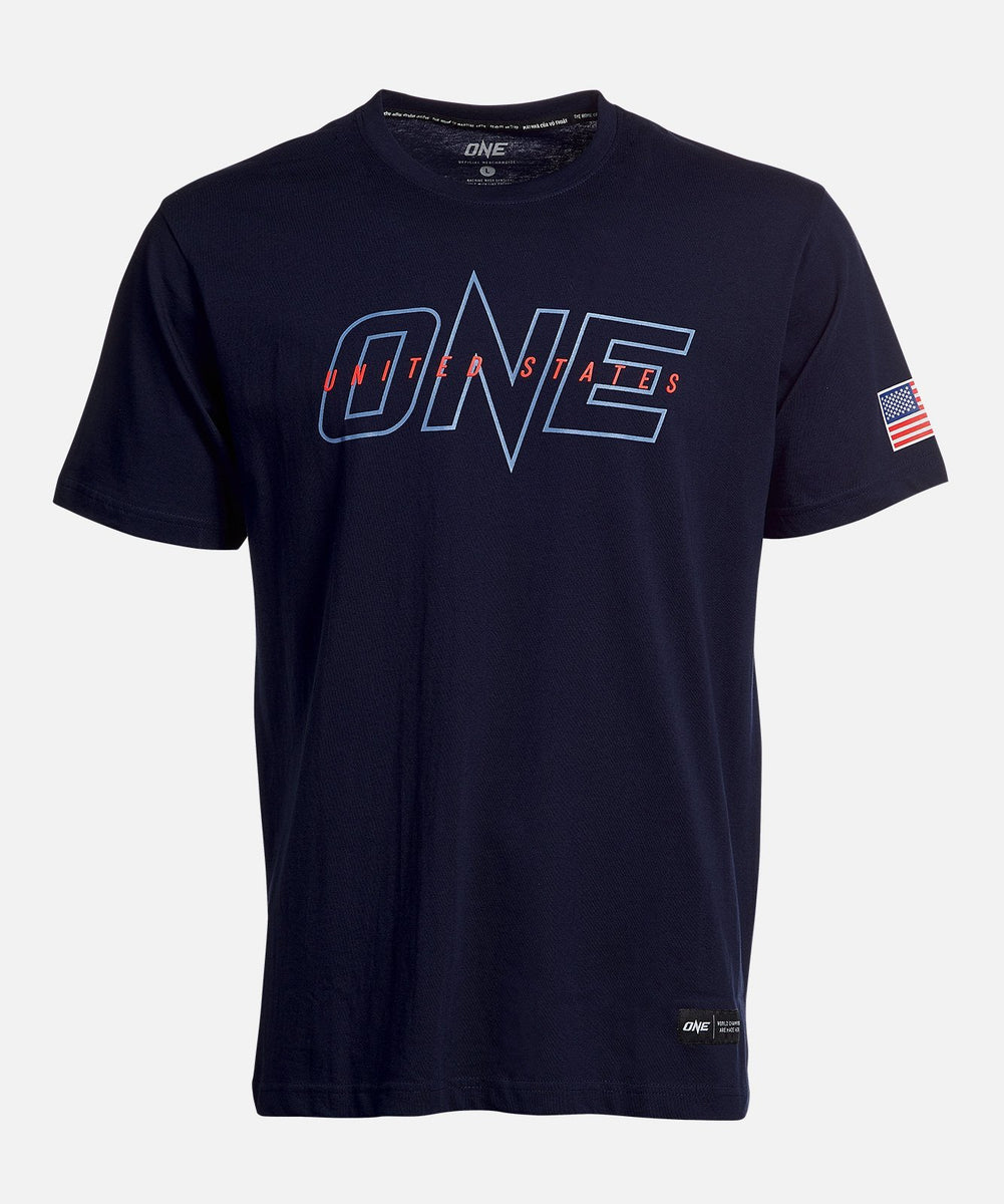 ONE US Logo Tee | ONE Championship – ONE.SHOP | The Official Online ...
