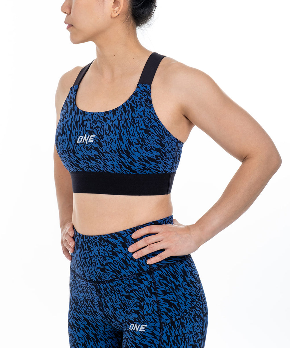 Elite Pro Sports Bra (Blue/Black) – ONE.SHOP | The Official Online Shop ...