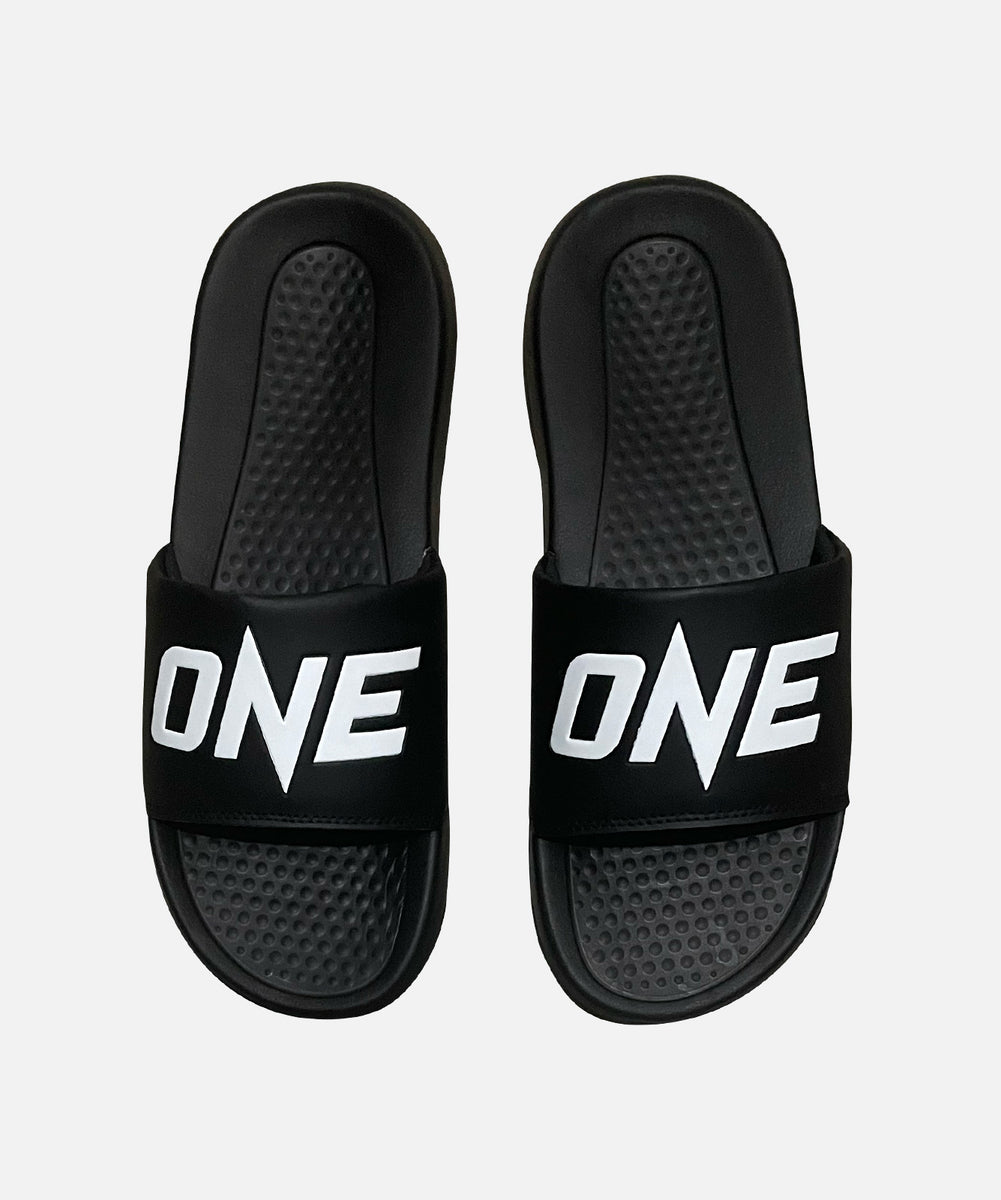 ONE Logo Slides (Black) – ONE.SHOP | The Official Online Shop of ONE ...