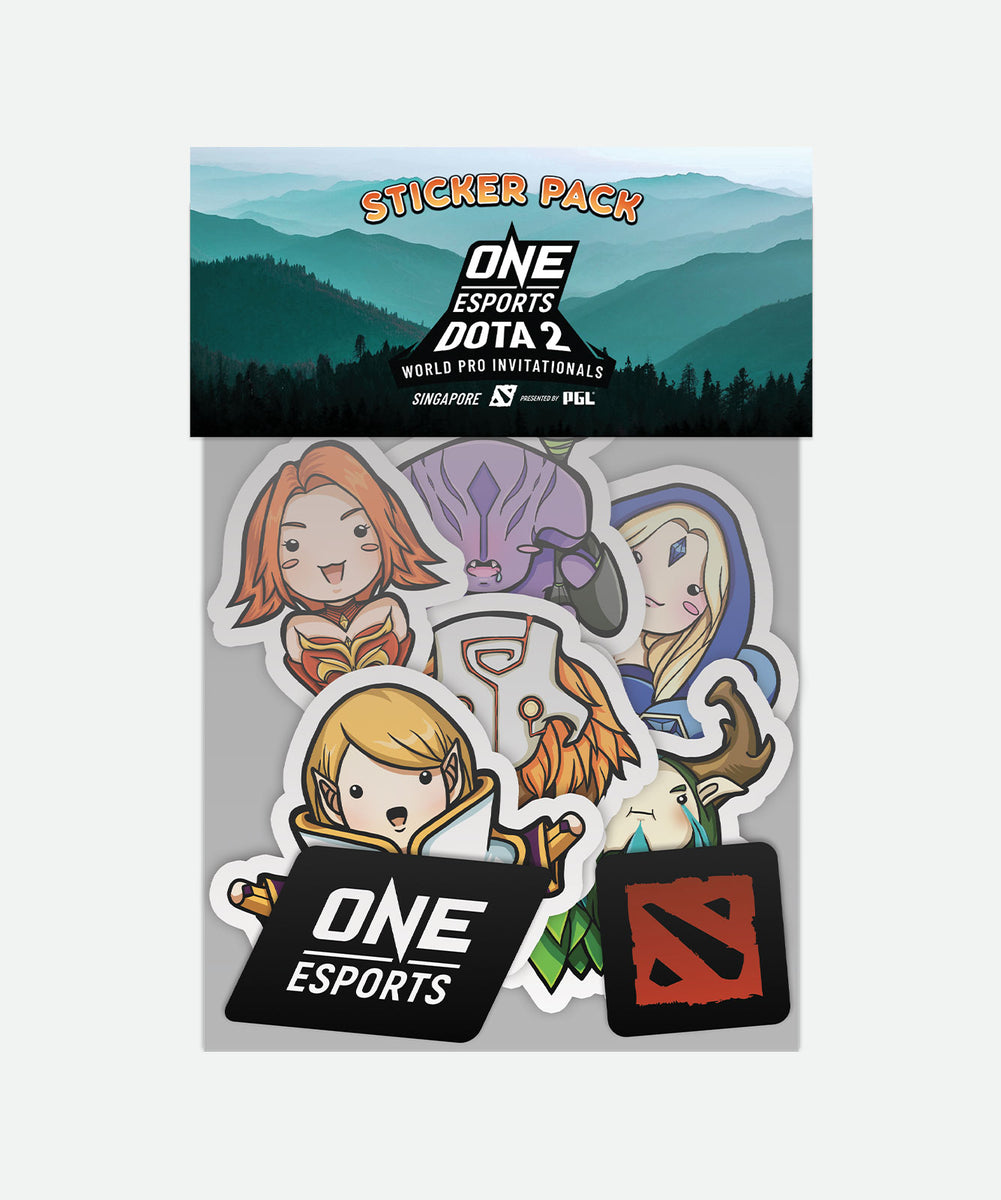DOTA 2 Sticker Pack | ONE Esports – ONE.SHOP | The Official Online Shop ...